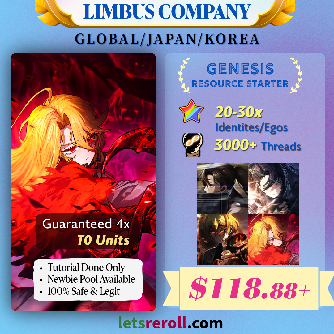 Limbus Company Genesis Resource Starter – Let's Reroll Mobile Gamer ...