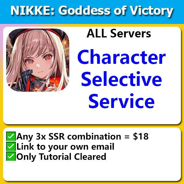 NIKKE Goddess of Victory Character Selection Service – Let's Reroll ...